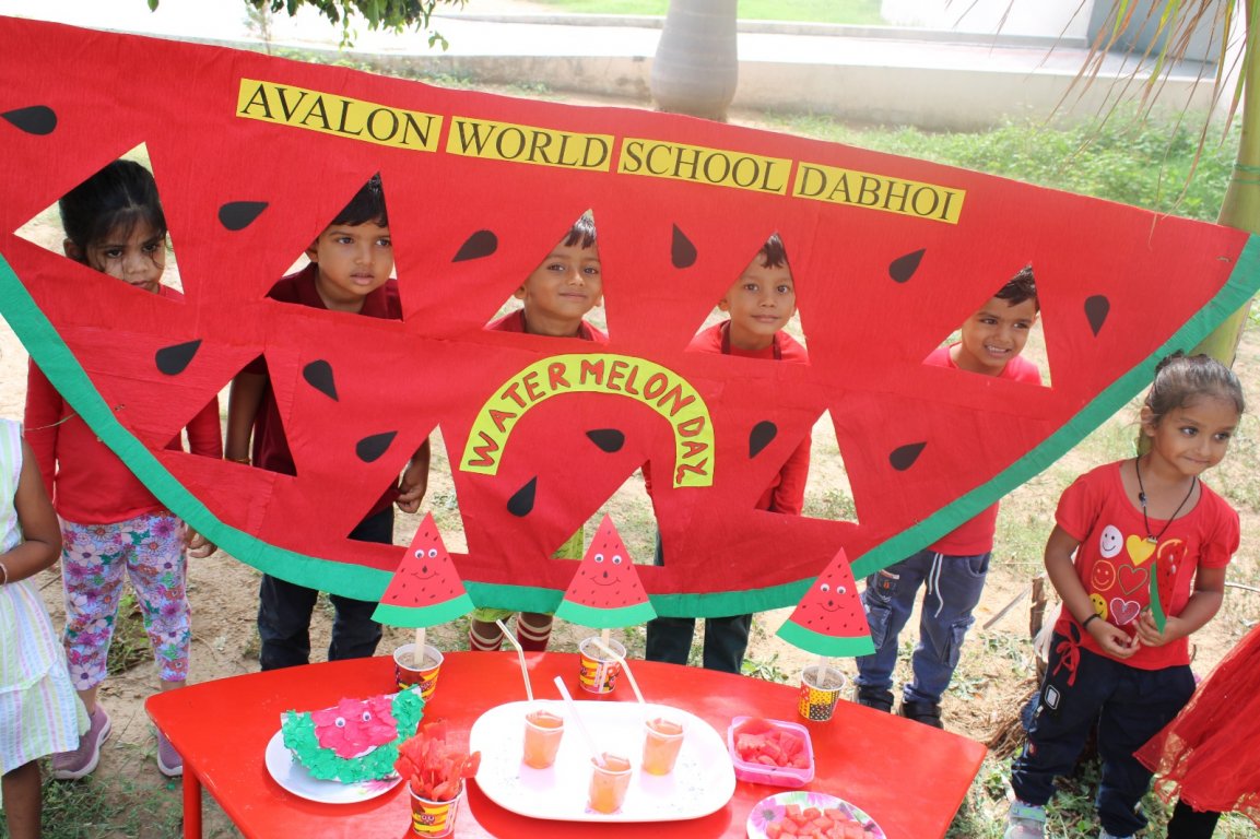 Watermelon Day - Photos | Avalon World School, Dabhoi